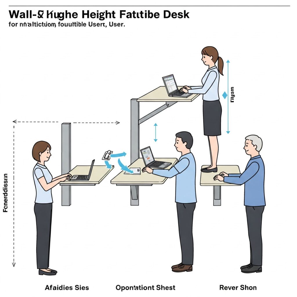 Wall Mounted Standing Desk: The Ultimate Space-Saving Solution for ...
