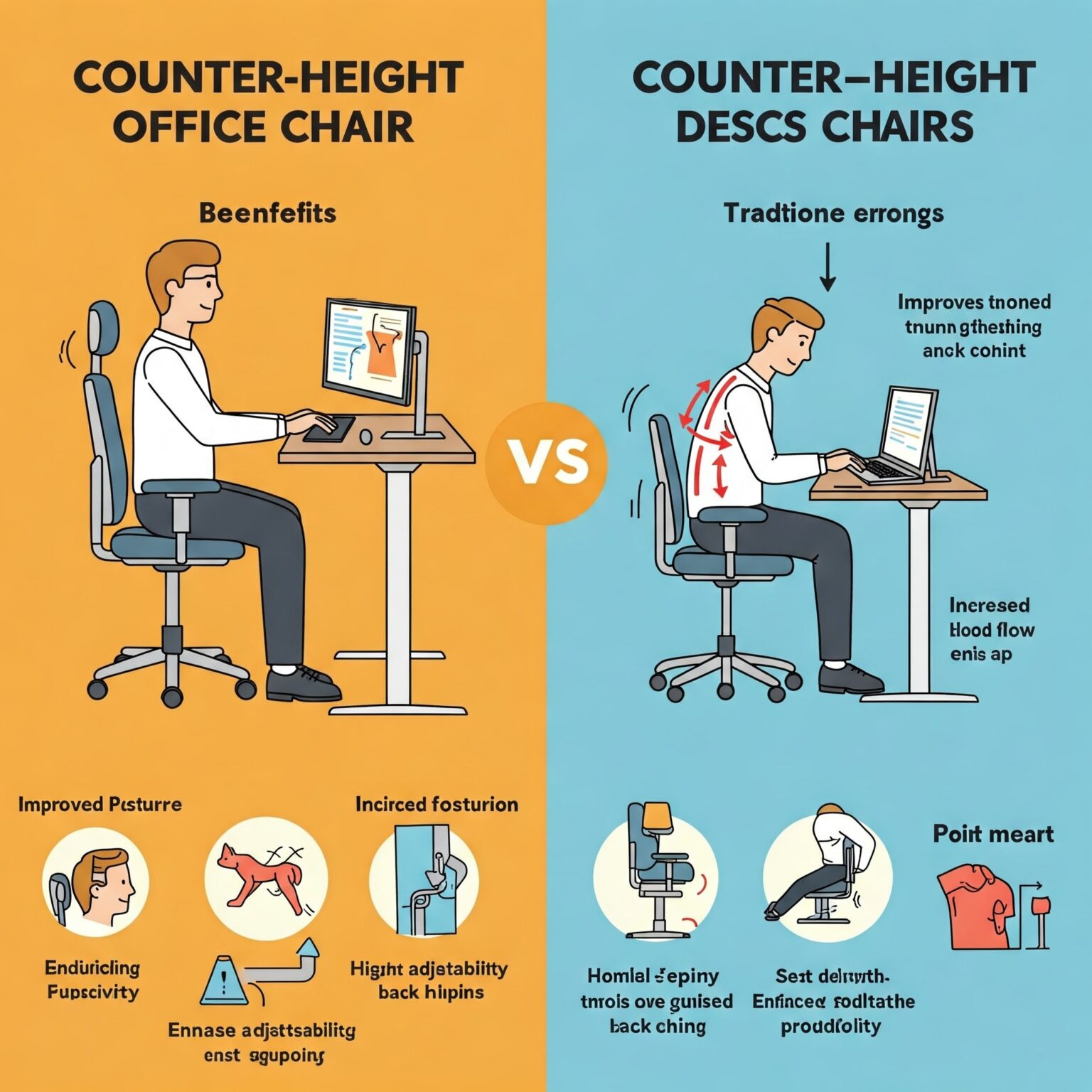 10 Best Counter High Office Chairs for Ultimate Comfort in 2025 ...