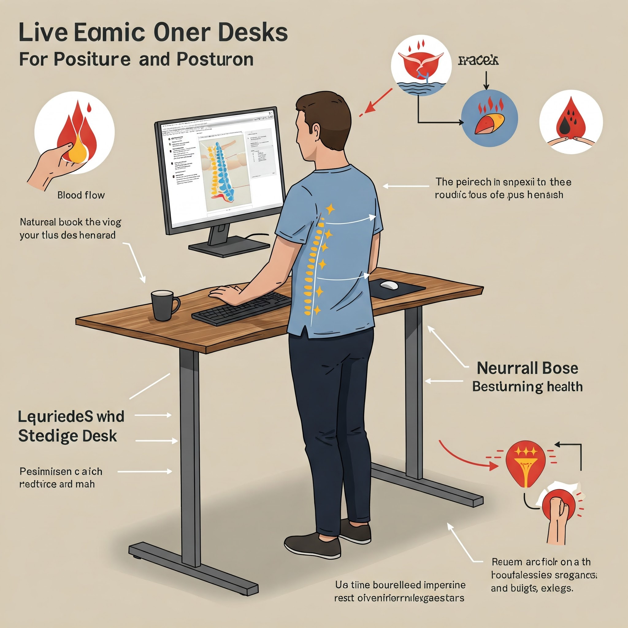 Live Edge Standing Desk: 7 Best Natural Wood Options for Your Workspace ...
