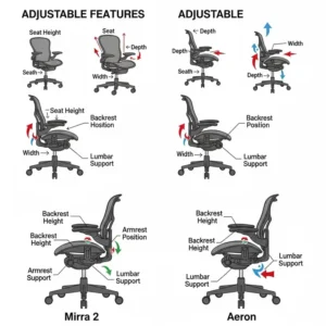 7 Crucial Differences Between Mirra 2 vs Aeron That Will Transform Your Work Experience in 2025 ...