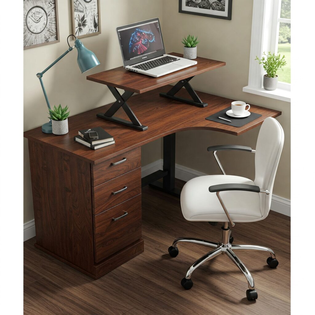 10 Best Corner Standing Desk Converter Options For Maximum Workspace ...