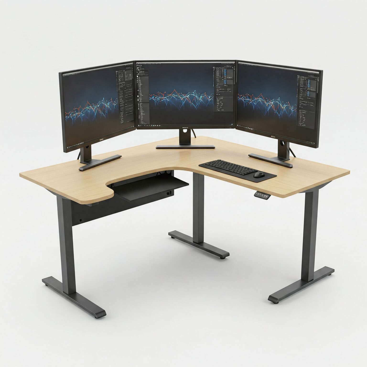 7 Best 3 Monitor Standing Desk Options for Ultimate Productivity in ...