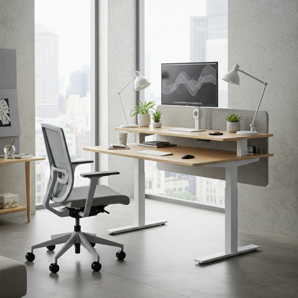 10 Best Pneumatic Standing Desk Options For Effortless Adjustability in ...